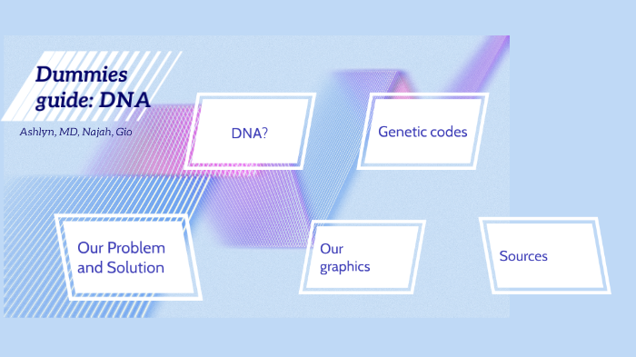 DNA Guide for Dummies by Giordana Walter on Prezi