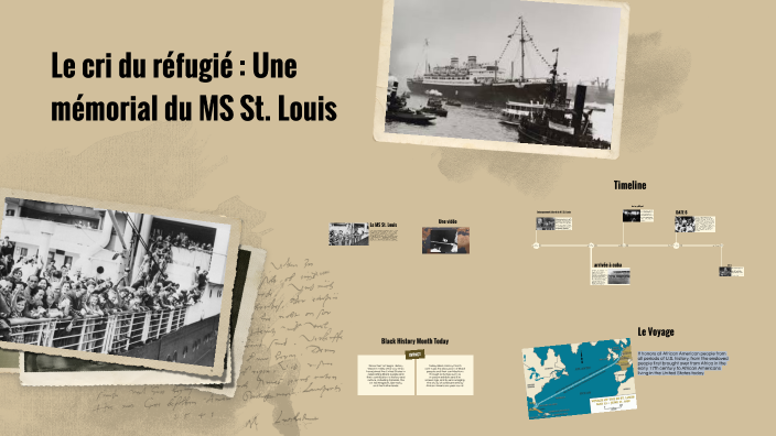 Le cri du réfugié : Une mémorial du MS St. Louis by UD - 08HE 783820 ...