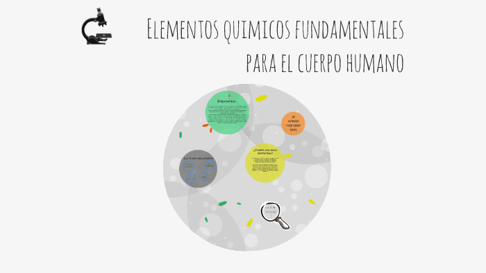 Elementos quimicos fundamentales para el cuerpo humano by Ibi M C on Prezi