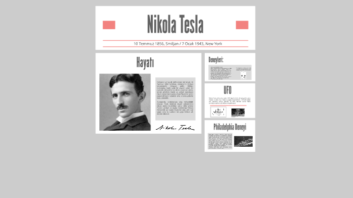 Nikola Tesla by burak gur on Prezi