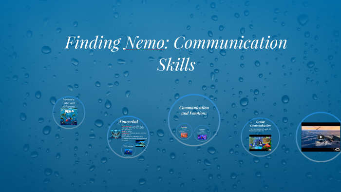 Finding Nemo: Communication Skills by Anice Edwards on Prezi