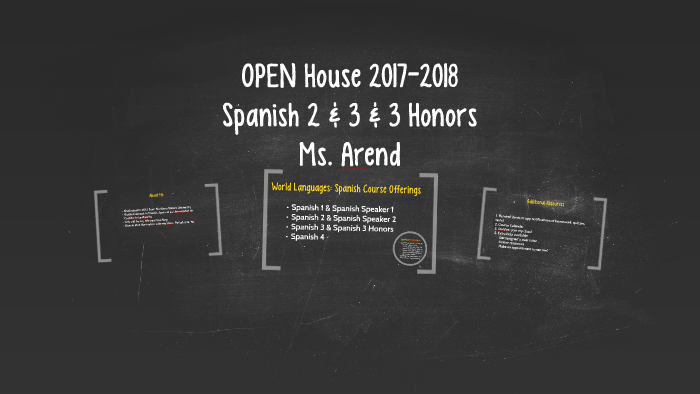 OPEN House 2016-2017 by Rachel Arend on Prezi