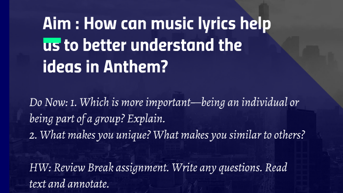 Aim : How can we analyze by Quiana Taylor on Prezi