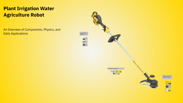 Plant Irrigation Water Sprinkler Agriculture Robot by Shreya SHARMA on ...