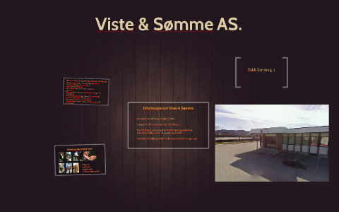 Viste & Sømme. by Marius Kristoffersen on Prezi
