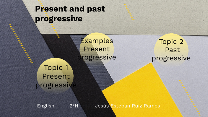 Present progressive and past progressive by Jesus Esteban Ruiz Ramos on ...