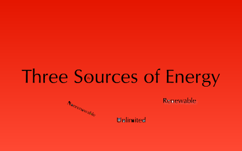 three sources of energy by john rzonca on Prezi