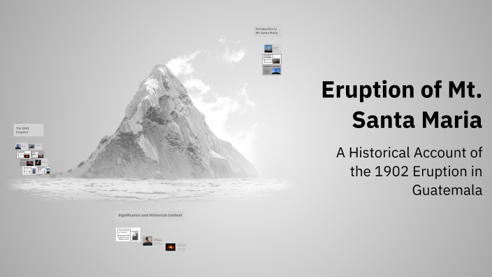 Eruption of Mt. Santa Maria by Tristan on Prezi