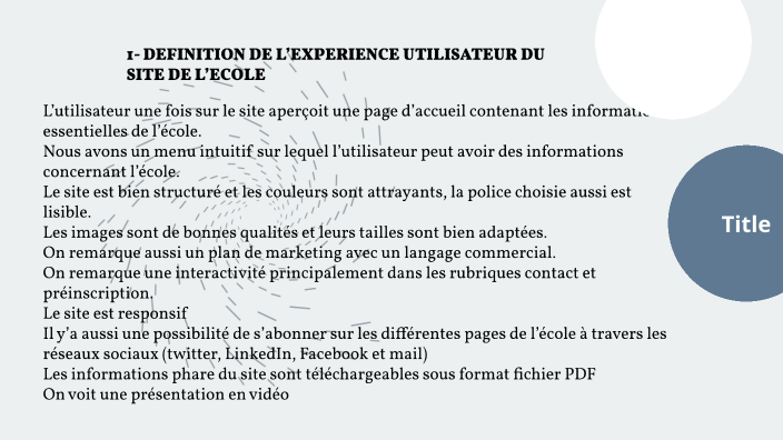 DEVOIR A RENDRE by AMY SYLLA on Prezi