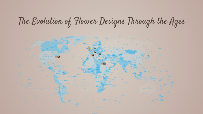 The Evolution of Flower Designs Through the Ages by Michelle Ortega on ...