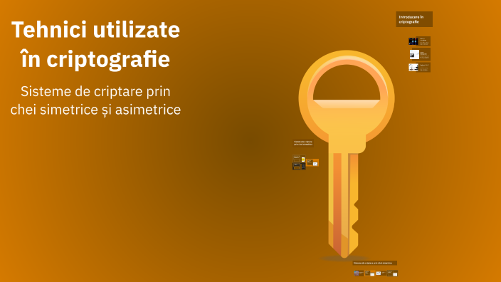 Tehnici utilizate în criptografie by Ursu Dan on Prezi