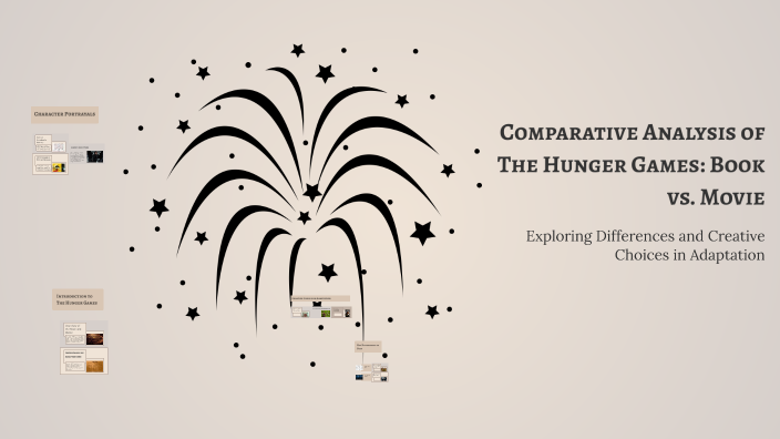 Comparative Analysis of The Hunger Games: Book vs. Movie by Huntbaby092 ...