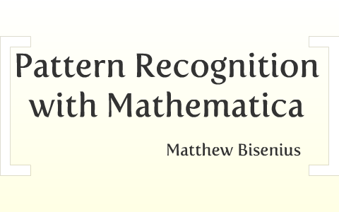 Mathematica Presentation by Matthew Bisenius on Prezi