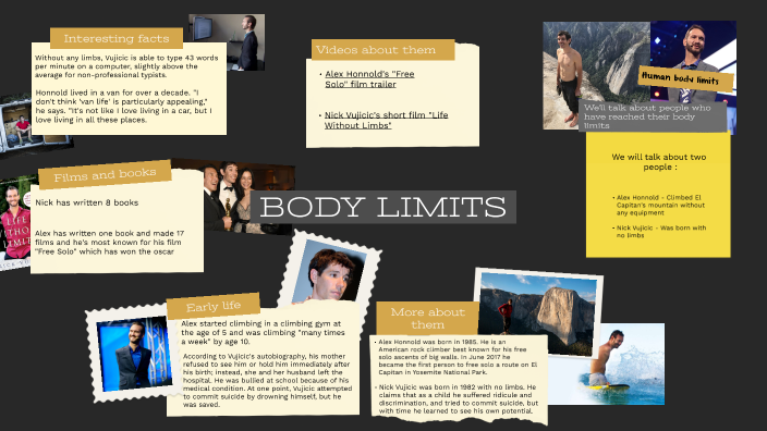 body limits by armandas ziura on Prezi