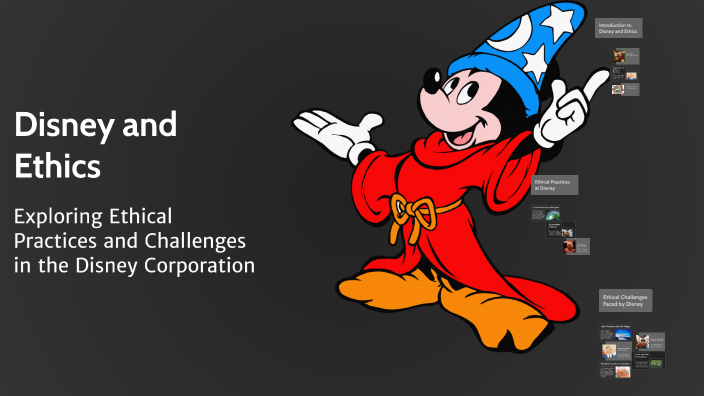 Disney and Ethics by Federica Ruggeri on Prezi