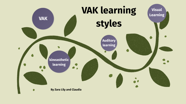 VAK learning styles by Lily Stevens on Prezi