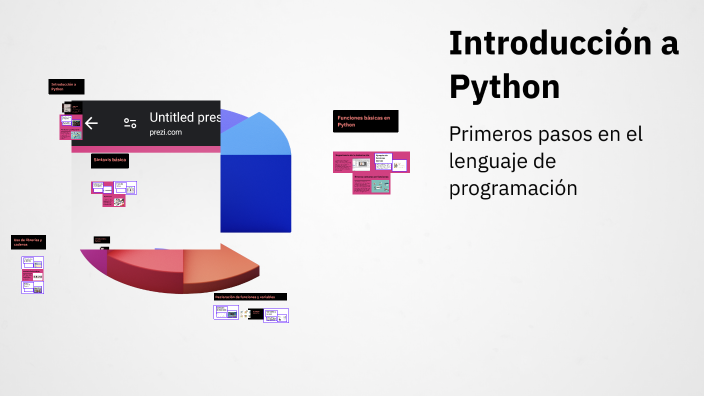 Introducción a Python by Álvaro Rubio on Prezi