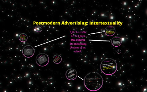 Postmodern Advertising and Intertextuality by Rebecca Oppenheim on Prezi