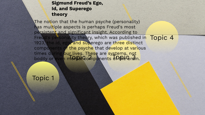 Sigmund Freud’s Ego, Id, and Superego Theory by Keith Simiyu on Prezi