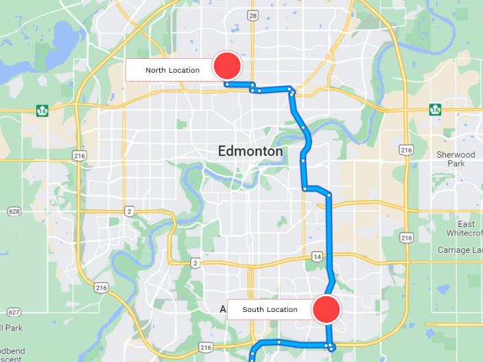 Edmonton route by Adam Bouissoukrane on Prezi