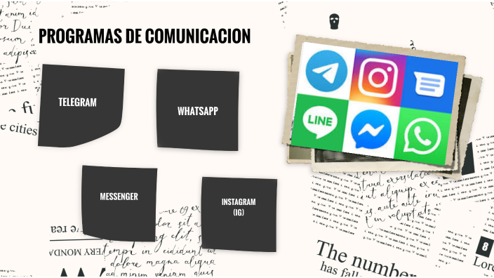 PROGRAMAS DE COMUNICACION by Gloria Calderón on Prezi