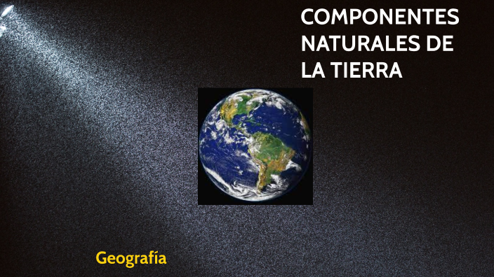 Componentes Naturales de la Tierra by Dayana D.M. on Prezi