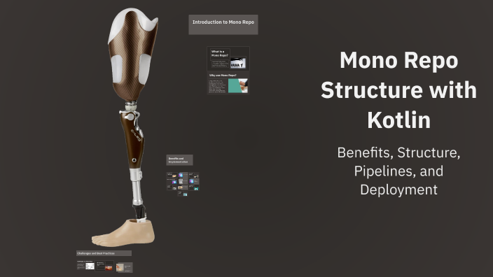 Mono Repo Structure with Kotlin by Ali Majeed on Prezi