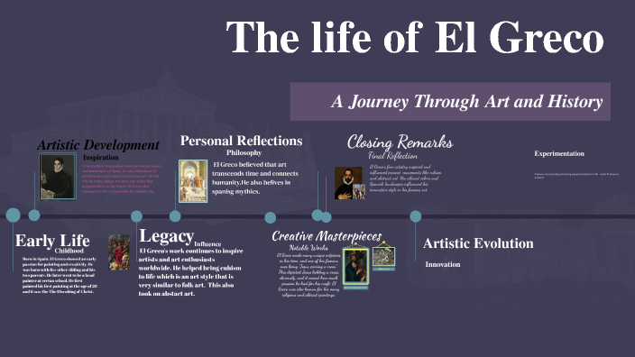 The Life of El Greco by Kolton Weir on Prezi