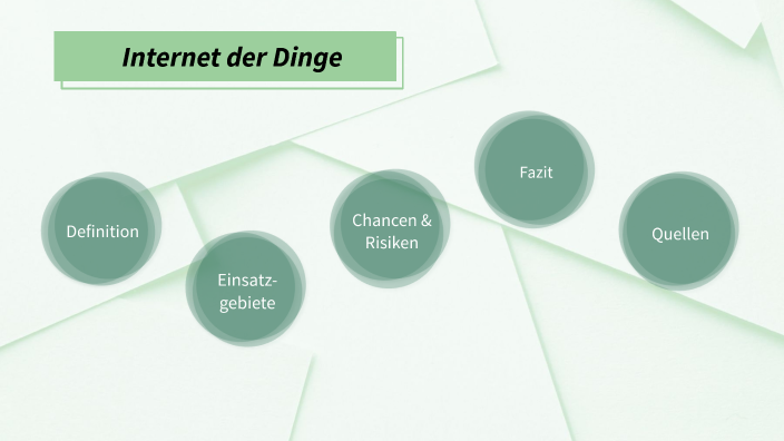 Internet der Dinge by Maria Keeve on Prezi