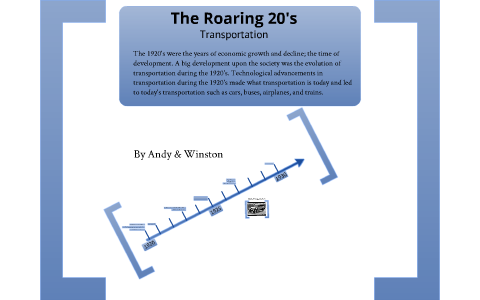 The Roaring 20's - Technology and Transportation by Winston Van on Prezi