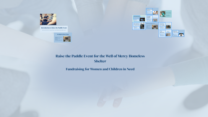 Raise the Paddle Event for the Well of Mercy Homeless Shelter by Keith ...