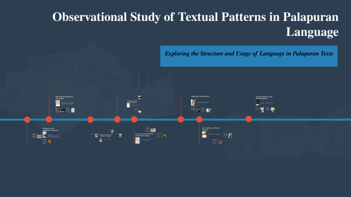 Observational Study of Textual Patterns in Palapuran Language by ...