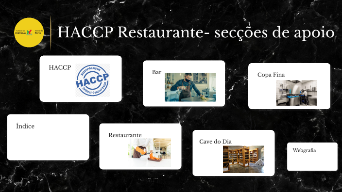 HACCP Restaurante by Filipa Duque on Prezi
