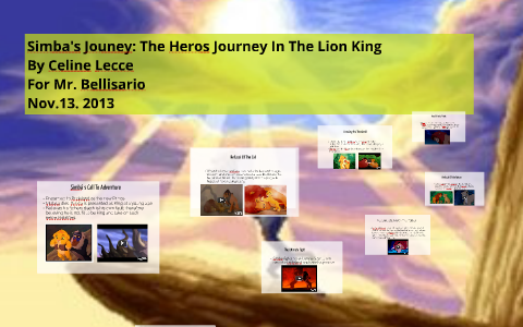 Simba's Jouney: The Heros Journey In The Lion King by celine lecce on Prezi