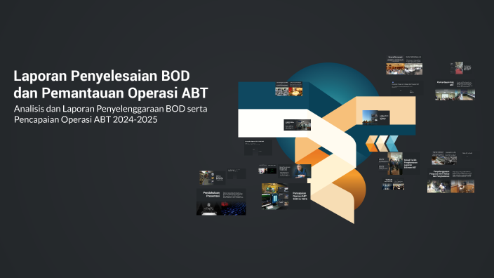 Laporan Penyelesaian BOD dan Pemantauan Operasi ABT by muzakkir akaza ...