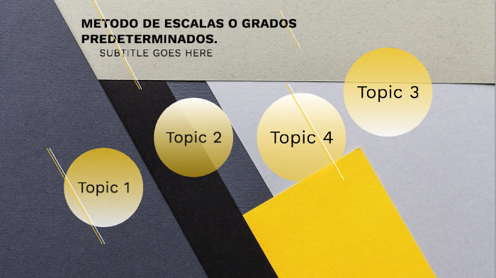 MÉTODO DE GRADACIÓN GRADOS PREDETERMINACIÓN by donaldo mercado on Prezi