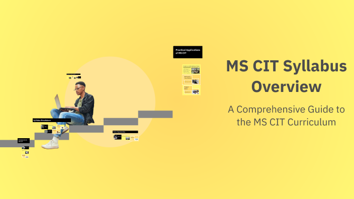 MS CIT Syllabus Overview by Vijay Shinde on Prezi