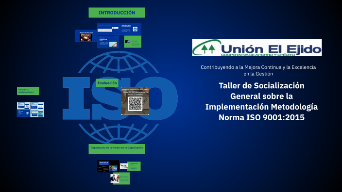 Taller de Socialización General sobre la Implementación de la Norma ISO ...