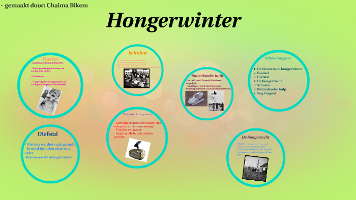Hongerwinter by handrem ab