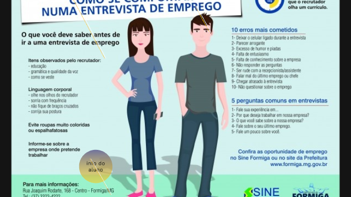 como se comportar em uma entrevista de emprego by Guilherme Menezes on Prezi