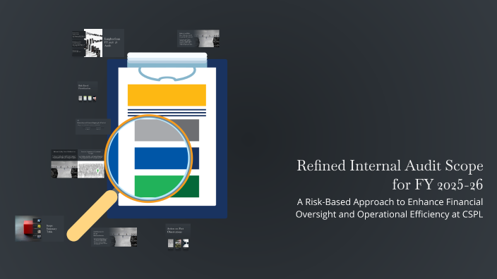 Refined Internal Audit Scope for FY 2025-26 by Jitender Kumar on Prezi