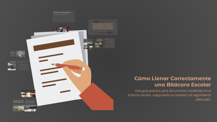Cómo Llenar Correctamente una Bitácora Escolar by JAIME ADALBERTO DE LA ...