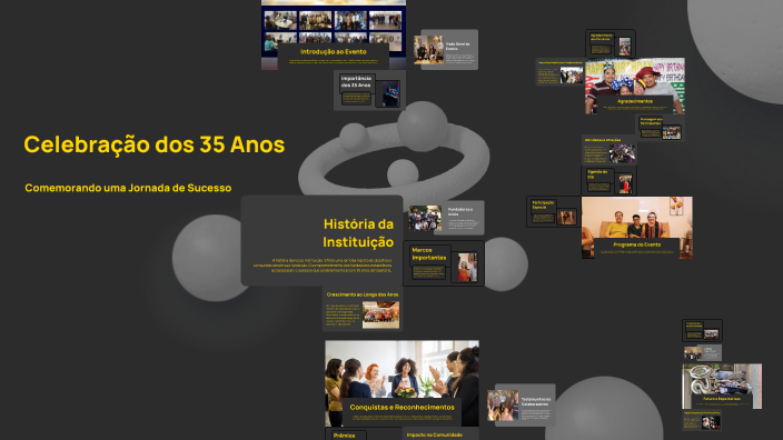 Celebração dos 35 Anos by ESPAÇO MATÃO COMUNICAÇÕES on Prezi