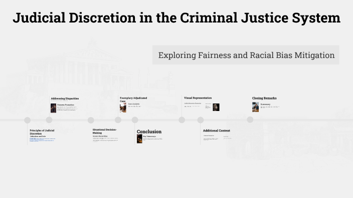 Judicial Discretion in the Criminal Justice System by Ashley Skinner on ...