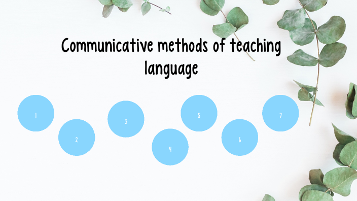Communicative methods of teaching language by Henrietta Sherehi on Prezi