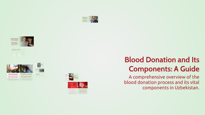Blood Donation and Its Components: A Guide by Ohunjon Gulomjonov on Prezi