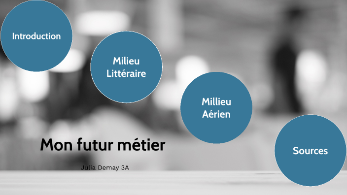 Mon futur métier by Julia Demay on Prezi