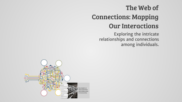 The Web of Connections: Mapping Our Interactions by Bethany Hwang on Prezi