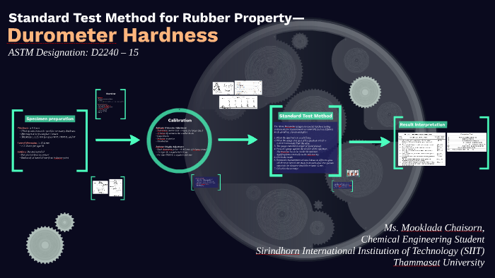 Standard Test Method for Rubber Property—Durometer Hardness by on Prezi