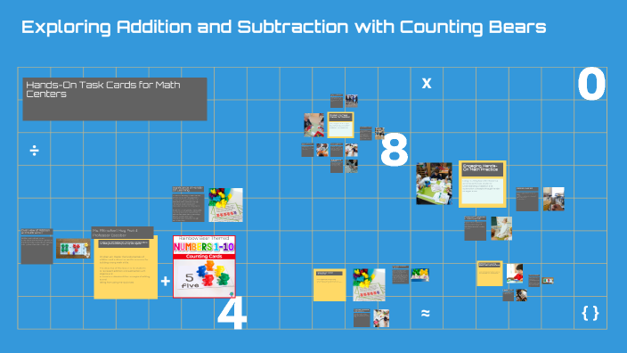 Exploring Addition and Subtraction with Counting Bears by Leah Giles on ...